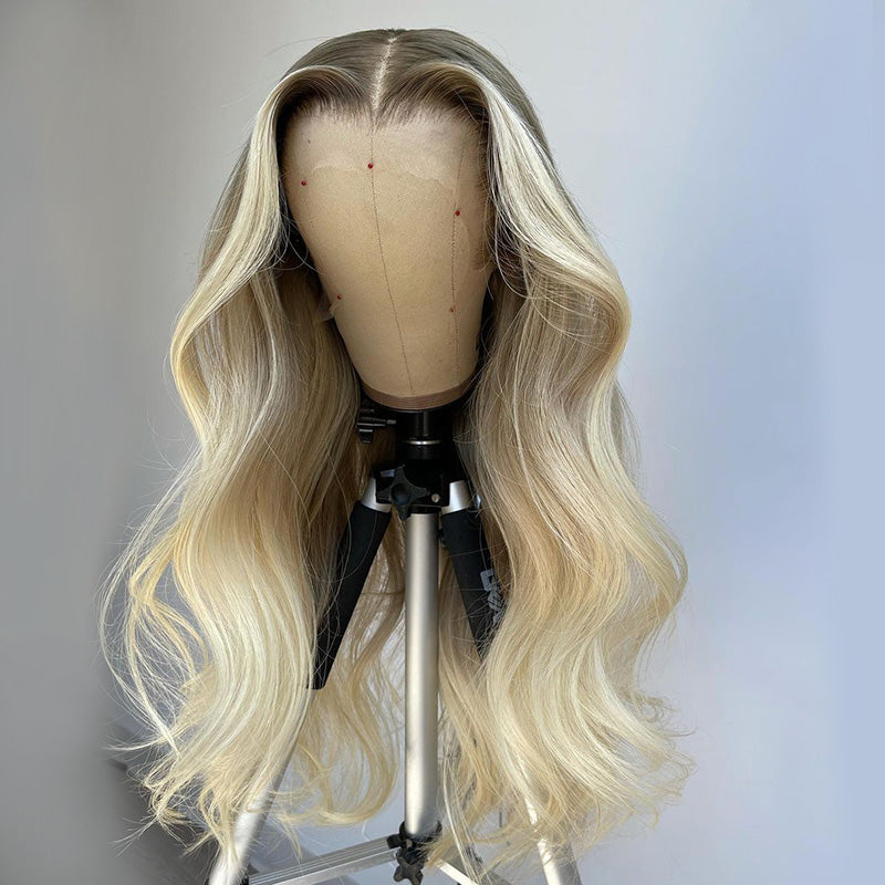 Dream Upgraded Full Frontal Pre Colored Balayage Lace Frontal Wig ...